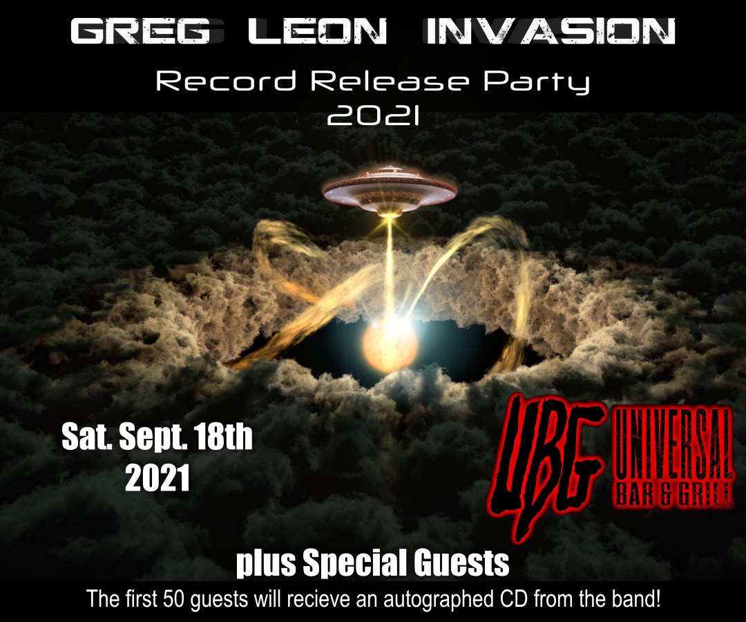 Greg Leon Invasion - Tour Dates